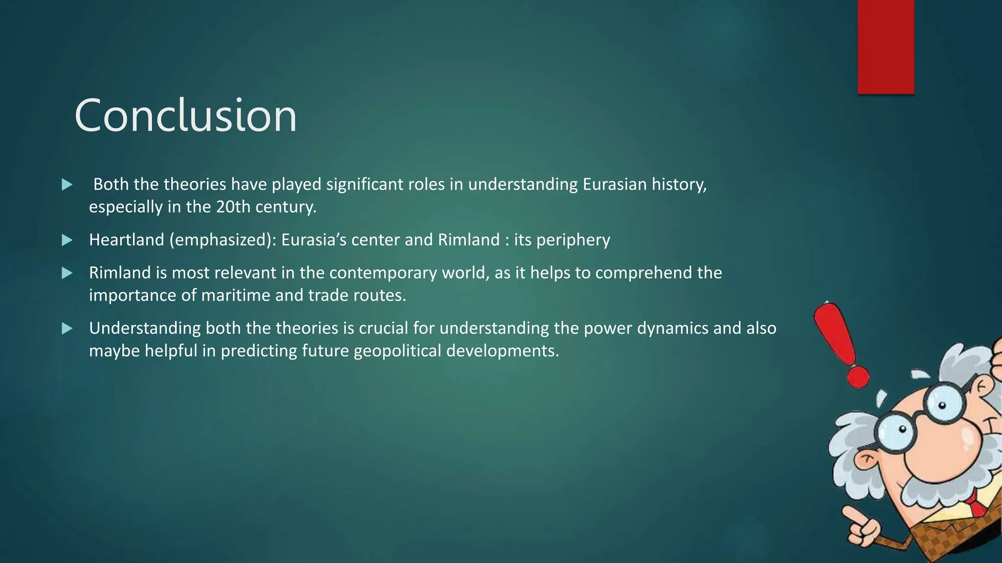 Conceptual development of Heartland and Rimland theories with special ...