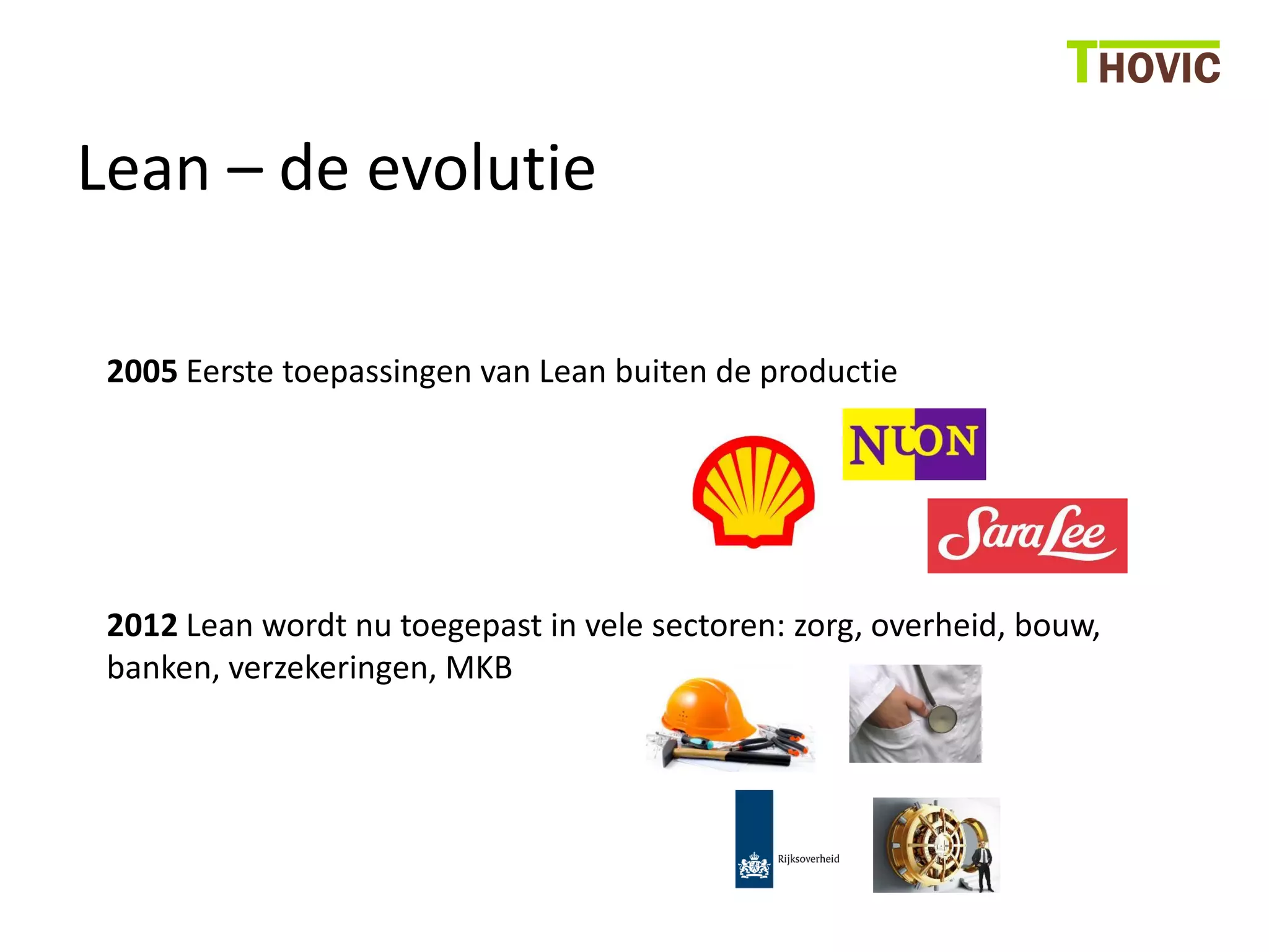 Thovic lean introductie | PDF