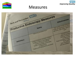 Fiona Thow - productive endoscopy service improvement toolkit | PDF