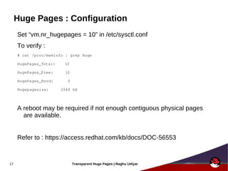 Transparent Hugepages in RHEL 6 | ODP