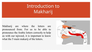 introduction and importance of makaraj in holy quran | PPTX