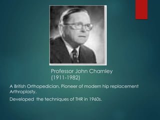 total hip arthroplasty | PPTX