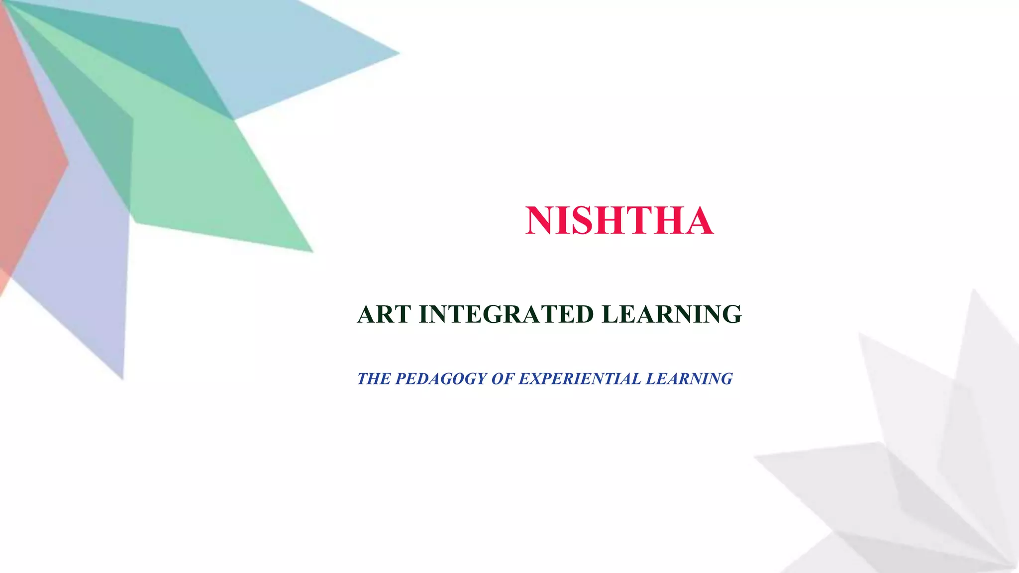 Module 3: Art Integrated Learning | PPT