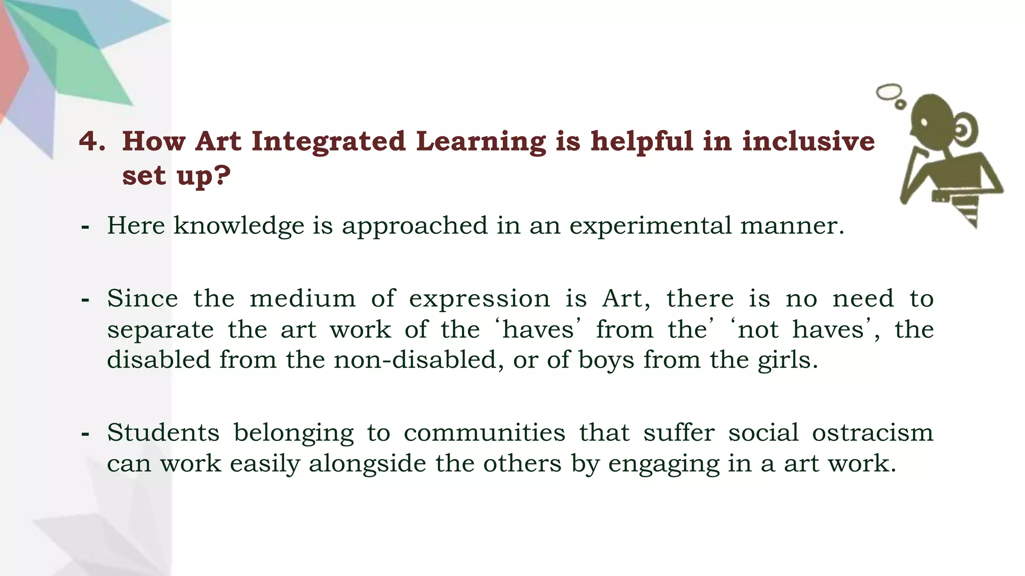 Module 3: Art Integrated Learning | PPT