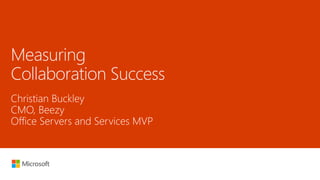 Measuring Collaboration Success | PPT