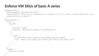 Govern your Azure environment through Azure Policy | PPTX