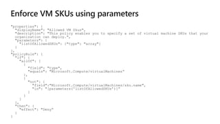 Govern your Azure environment through Azure Policy | PPTX