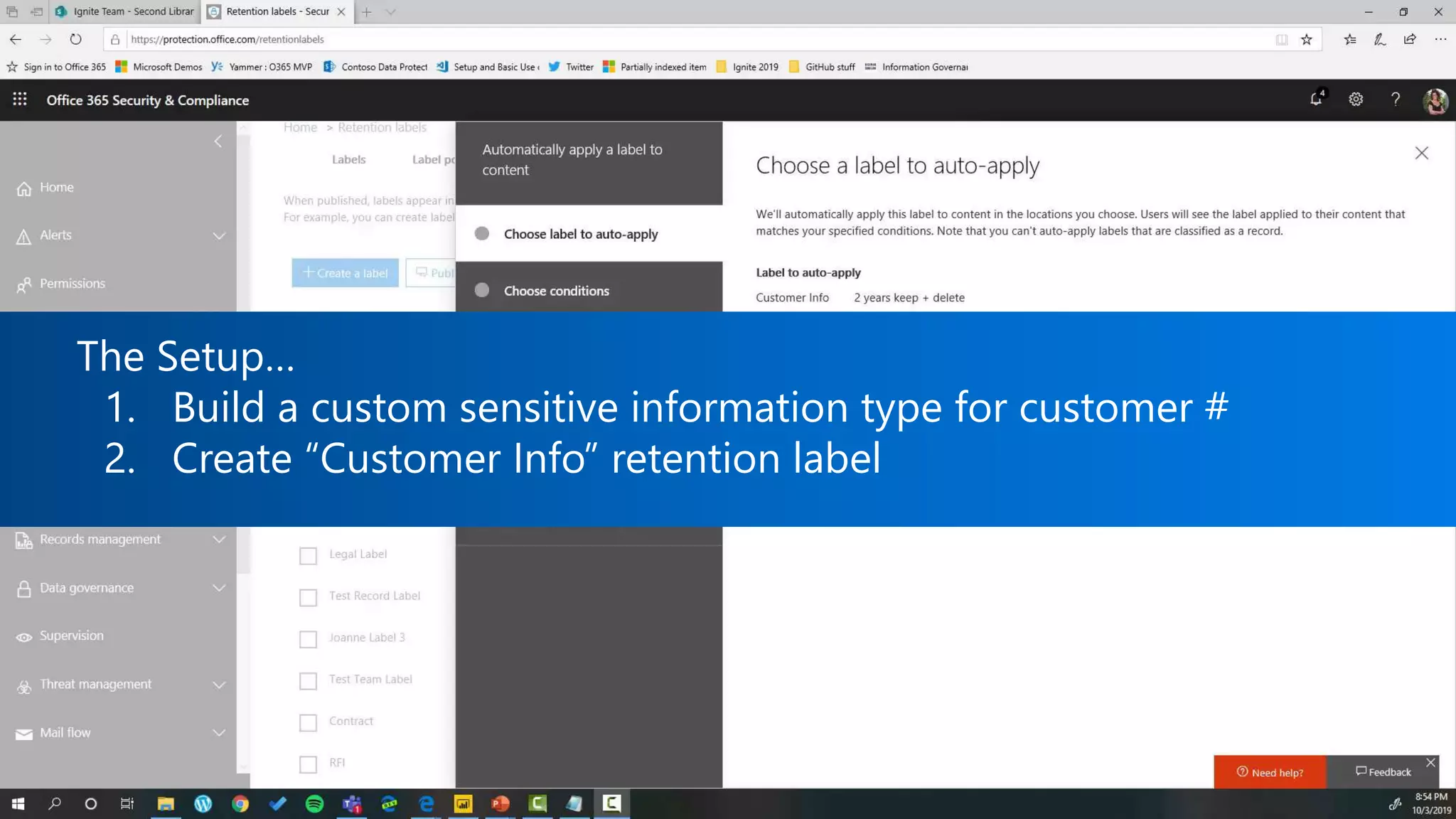 7 ways to auto-apply retention labels in Office 365 - THR2071 | PPT