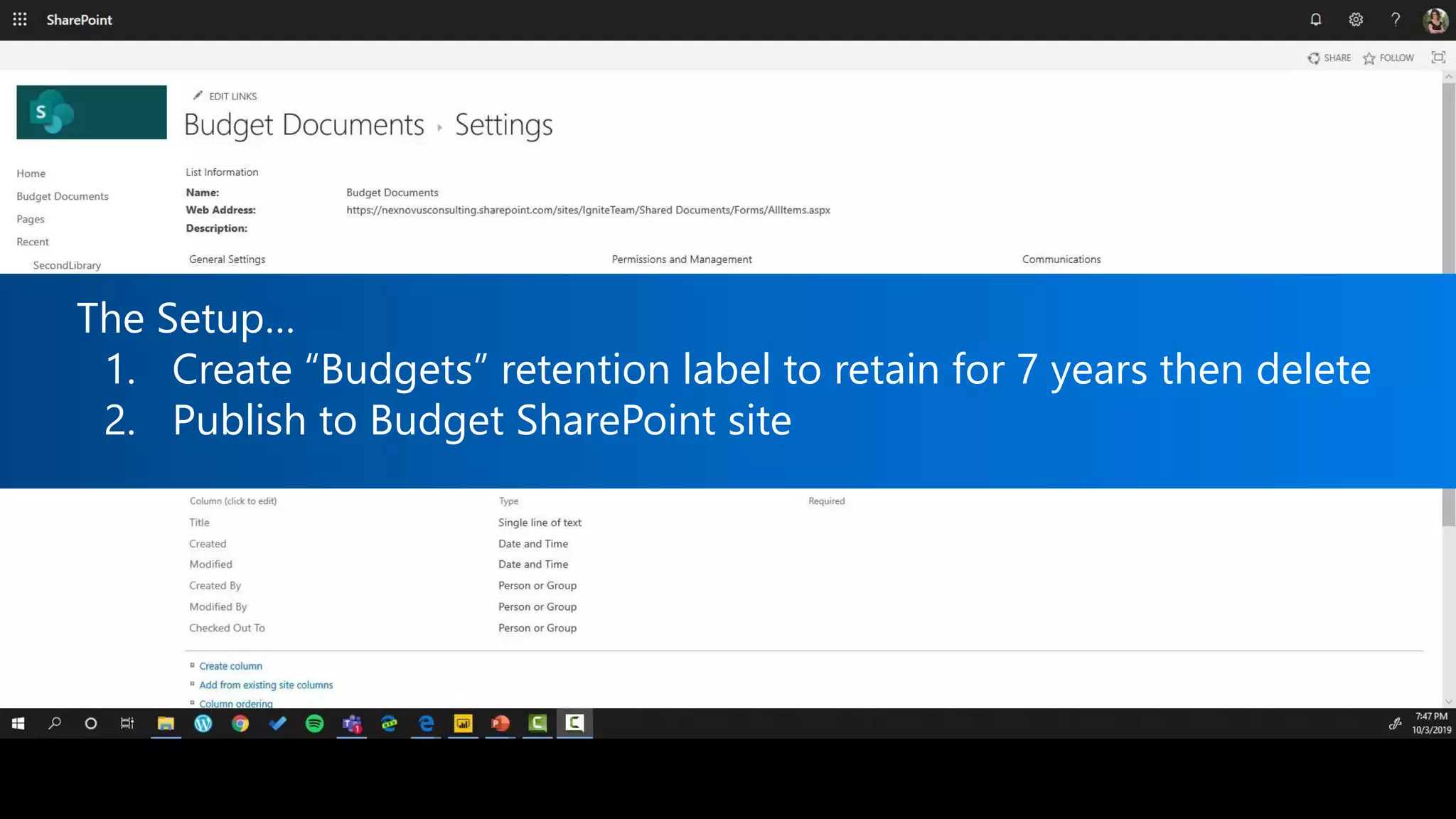 7 ways to auto-apply retention labels in Office 365 - THR2071 | PPT