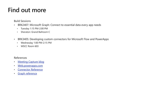 PowerApps + Microsoft Graph | PPT