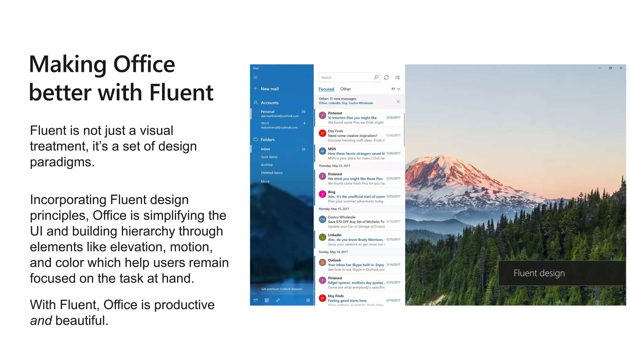Fluent Design System inside of Microsoft: Office | PPTX