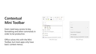 Fluent Design System inside of Microsoft: Office | PPTX