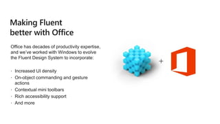 Fluent Design System inside of Microsoft: Office | PPTX