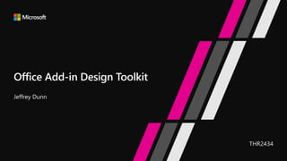 Office Add-in Design Toolkit | PPT