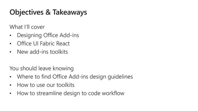 Office Add-in Design Toolkit | PPTX