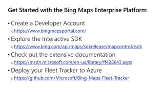 Mobile Workforce Location Tracking with Bing Maps | PPTX | Search | Internet