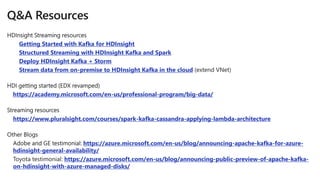 Ingestion in data pipelines with Managed Kafka Clusters in Azure ...