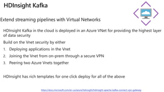 Ingestion in data pipelines with Managed Kafka Clusters in Azure ...