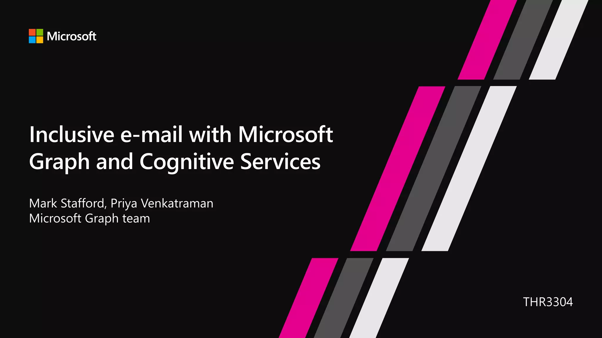 Cognitive Services + Microsoft Graph | PPT
