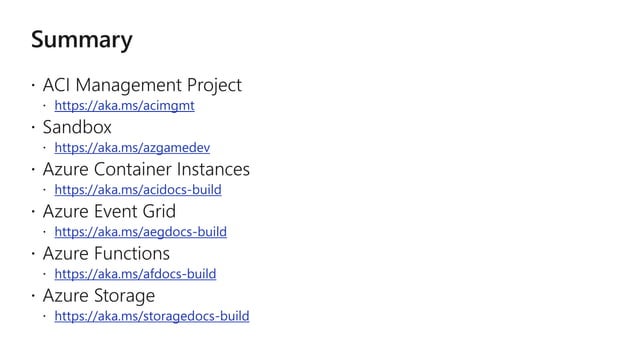 Multiplayer Server Scaling With Azure Container Instances Ppt