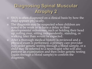 SMA spinal muscular disease | PPTX