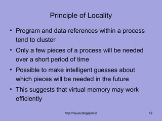 Thrashing allocation frames.43