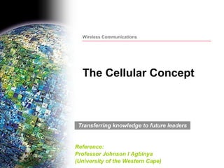 Thr cellular concept | PPT