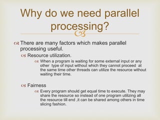 Basic Thread Knowledge | PPTX | Programming Languages | Computing