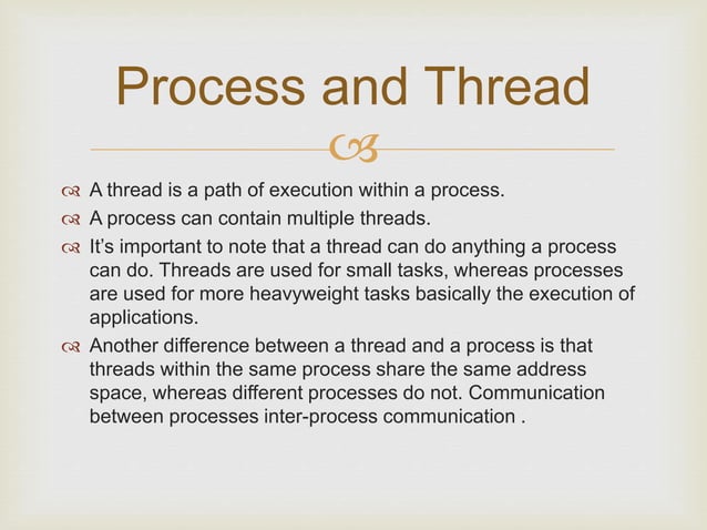 Basic Thread Knowledge | PPT