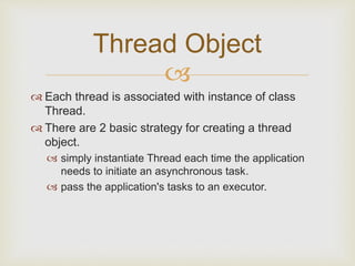 Basic Thread Knowledge | PPTX | Programming Languages | Computing