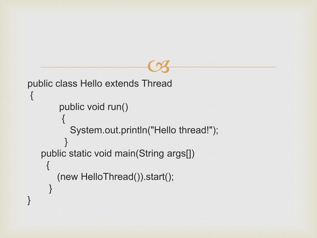 Basic Thread Knowledge | PPT