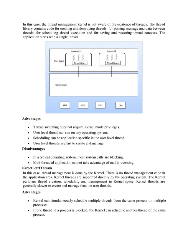Thread | PDF | Operating Systems | Computer Software and Applications