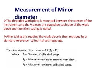 Form Metrology: screw thread measurement.ppt
