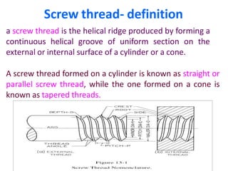 Form Metrology: screw thread measurement.ppt