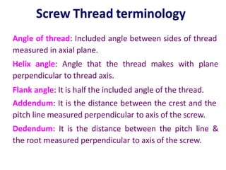 Form Metrology: screw thread measurement.ppt