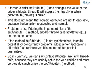 SCWCD : Thread safe servlets : CHAP : 8 | PPTX