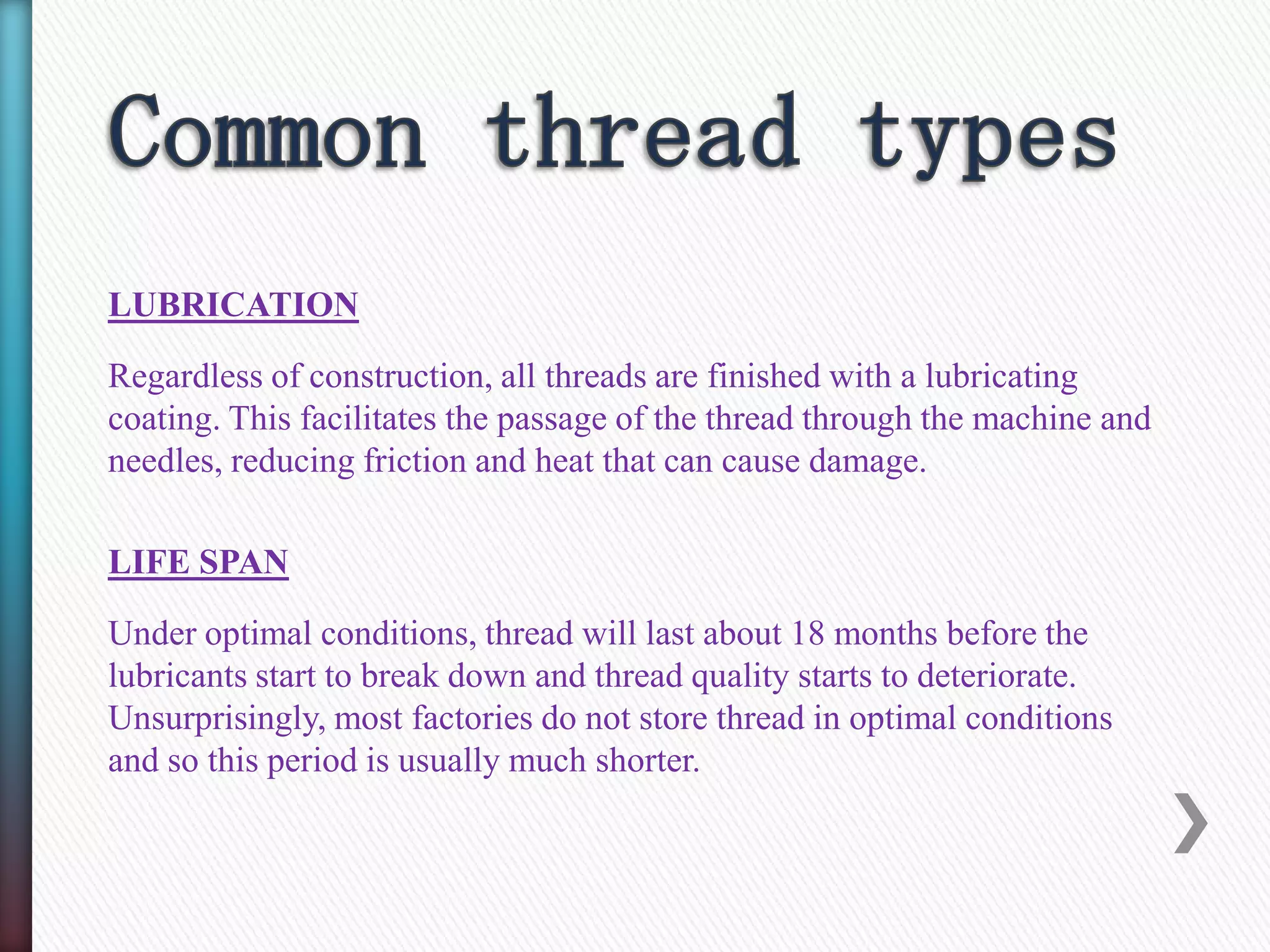 Thread And Seam Construction | PPTX