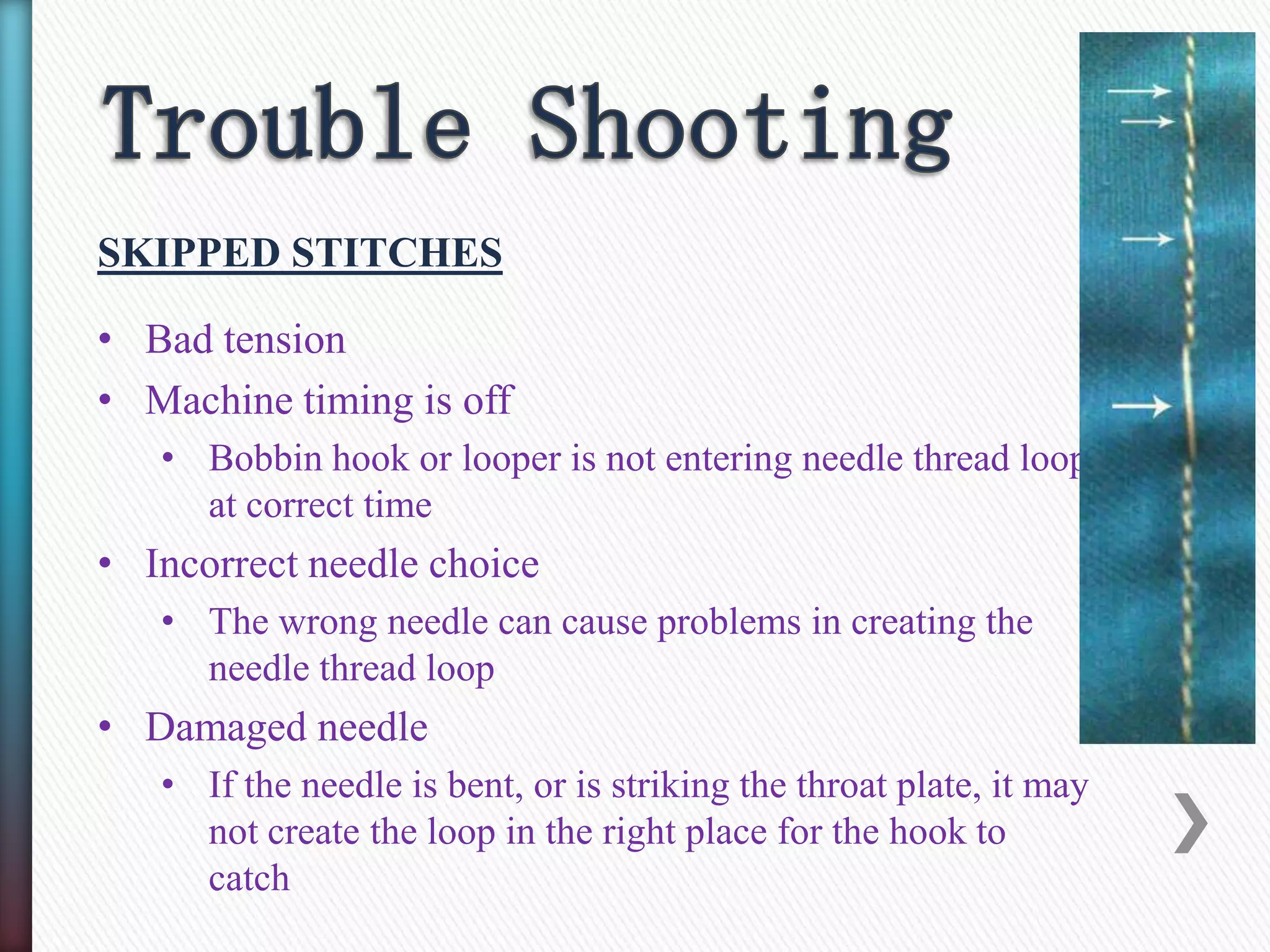 Thread And Seam Construction | PPTX