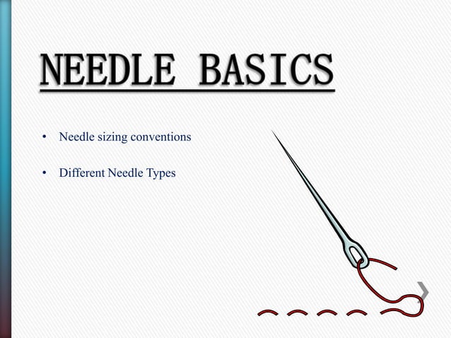 Thread And Seam Construction | PPTX | Needlework | Arts and Crafts