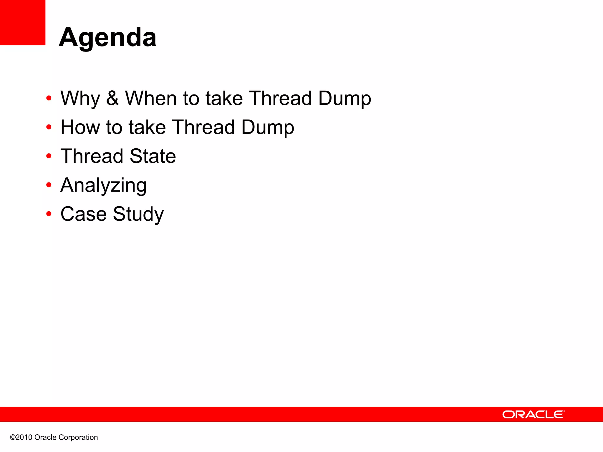 Thread dump troubleshooting | PPT