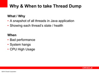 Thread dump troubleshooting | PPT