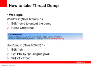 Thread dump troubleshooting | PPT