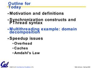 Threaded Programming | PPT
