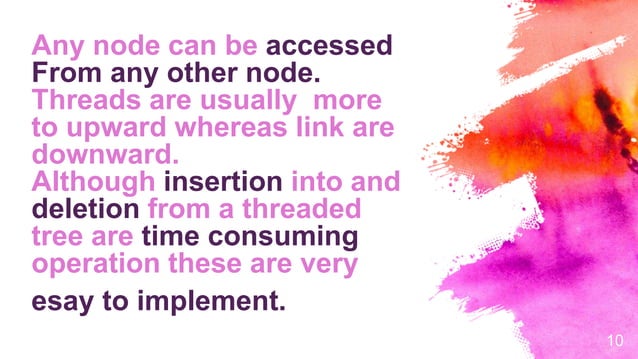 Threaded binary tree | PPTX