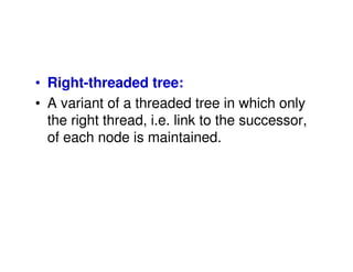 Threaded binarytree&heapsort | PDF | Programming Languages | Computing