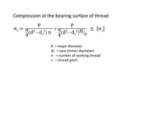 Threaded joints | PPTX