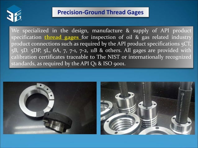 Thread gage calibration | PPT