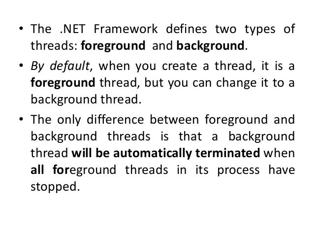 Threading 