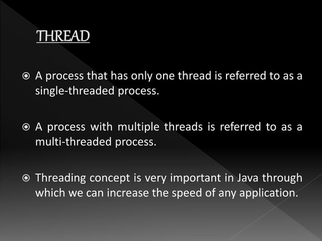 Threading And Multi Threading In Java Ppt 5156