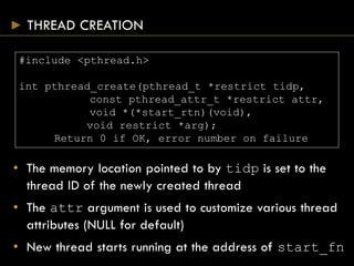 System Programming - Threading | PPT